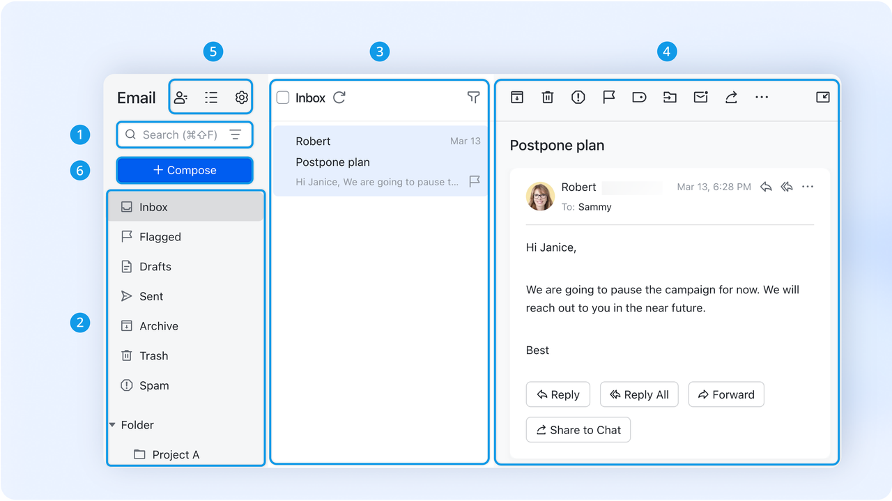 Get started with Mail